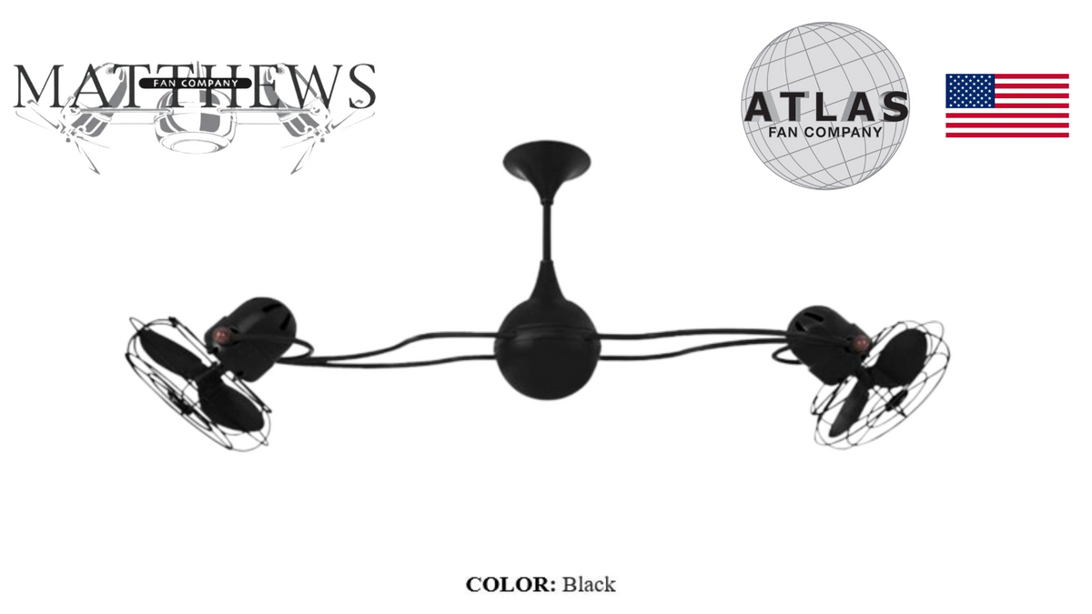 Italo Ventania Rotational Dual Ceiling Fan – Matthews Pakistan – Sardars